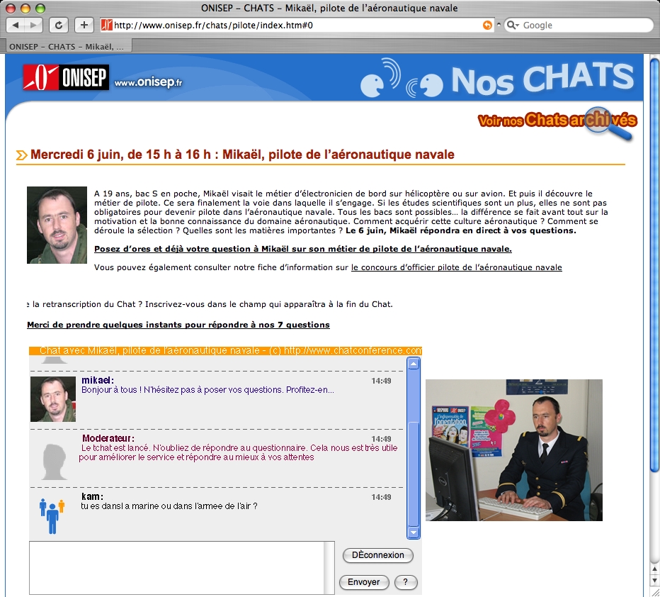 Chat Conference permet d'organiser des débats, dialogues, conférences ...